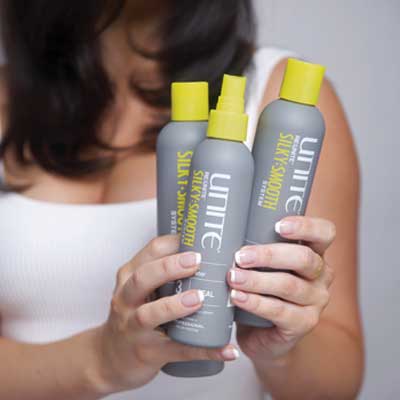 Unite Hair - SILKY:SMOOTH™ system smooths and repairs frizzy, unruly ...