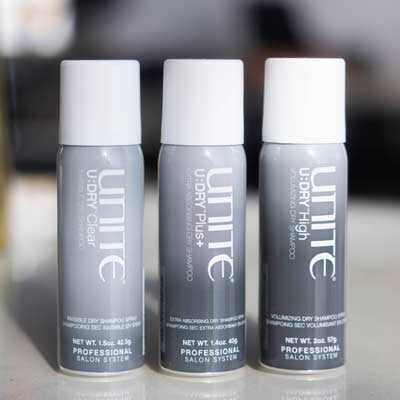 Unite Hair - U:DRY™ dry system helps to keep hair fresh between washes ...
